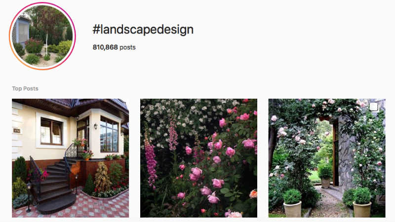 4 Reasons Why You Should Use Instagram For Your Landscape Design ...